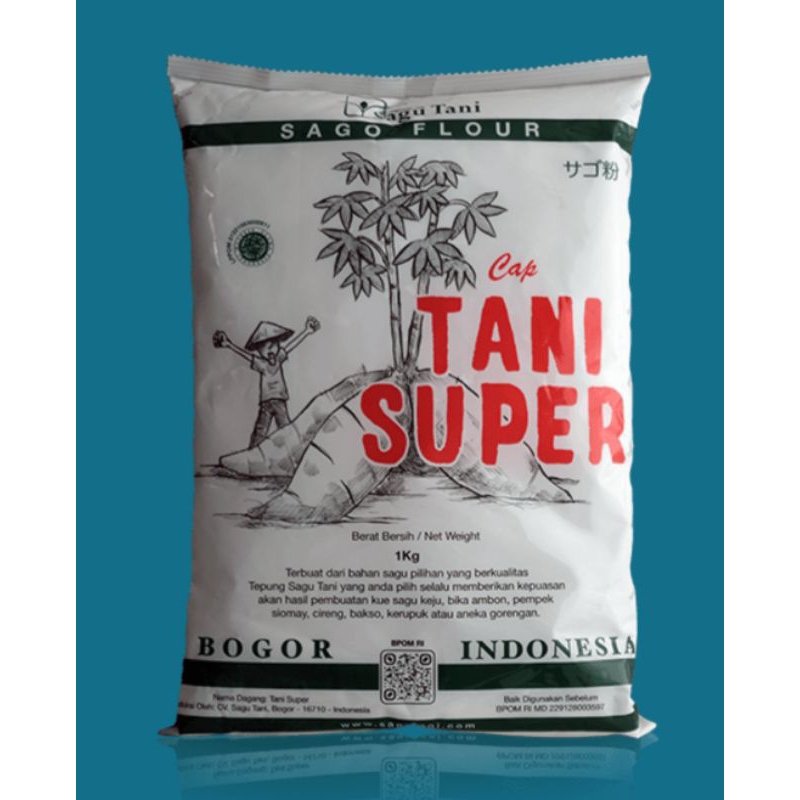 Jual Tepung Sagu cap Tani Super 1kg | Shopee Indonesia