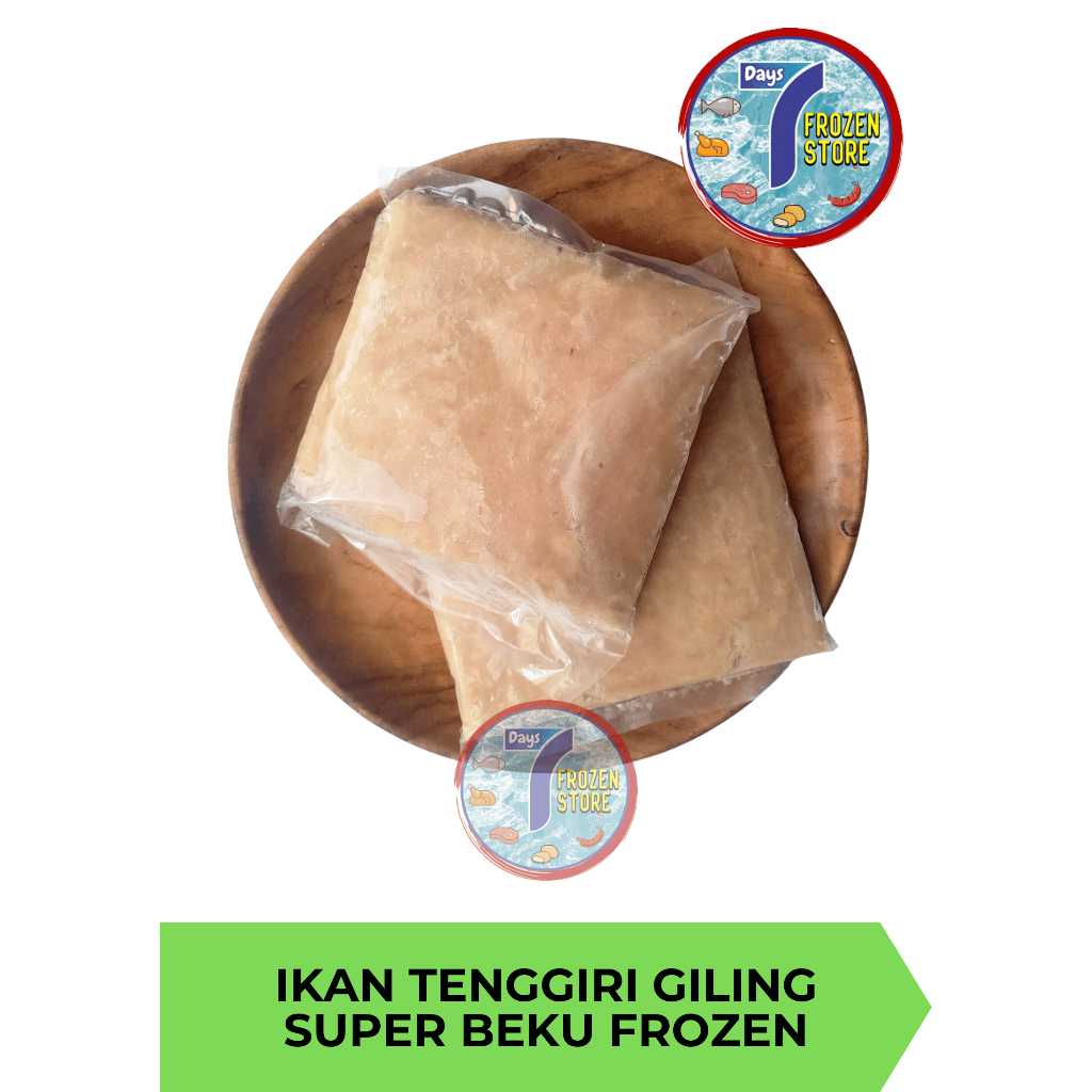 Jual Ikan Tenggiri Giling Super Premium Beku Frozen | Shopee Indonesia