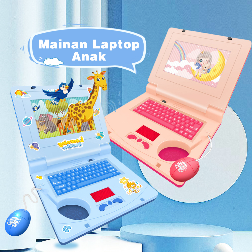 Jual UCLI Mainan Laptop Anak/Laptop Mainan Edukasi Anak/Alat Bantu ...
