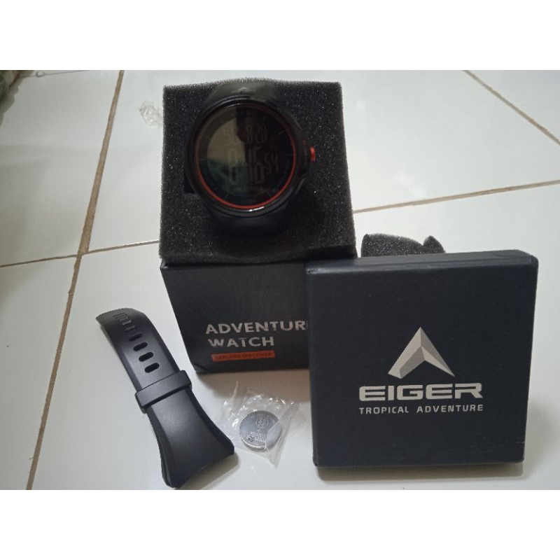 Jual Jam Tangan Eiger Touch Digi second | Shopee Indonesia