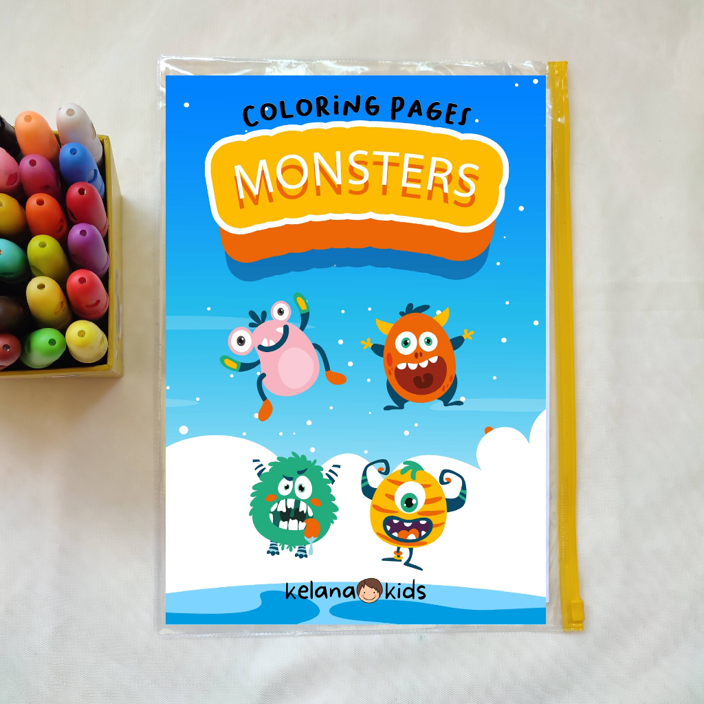 Jual Worksheet Mewarnai 10 Lembar Kerja Anak Aktivitas Mewarnai Beragam ...