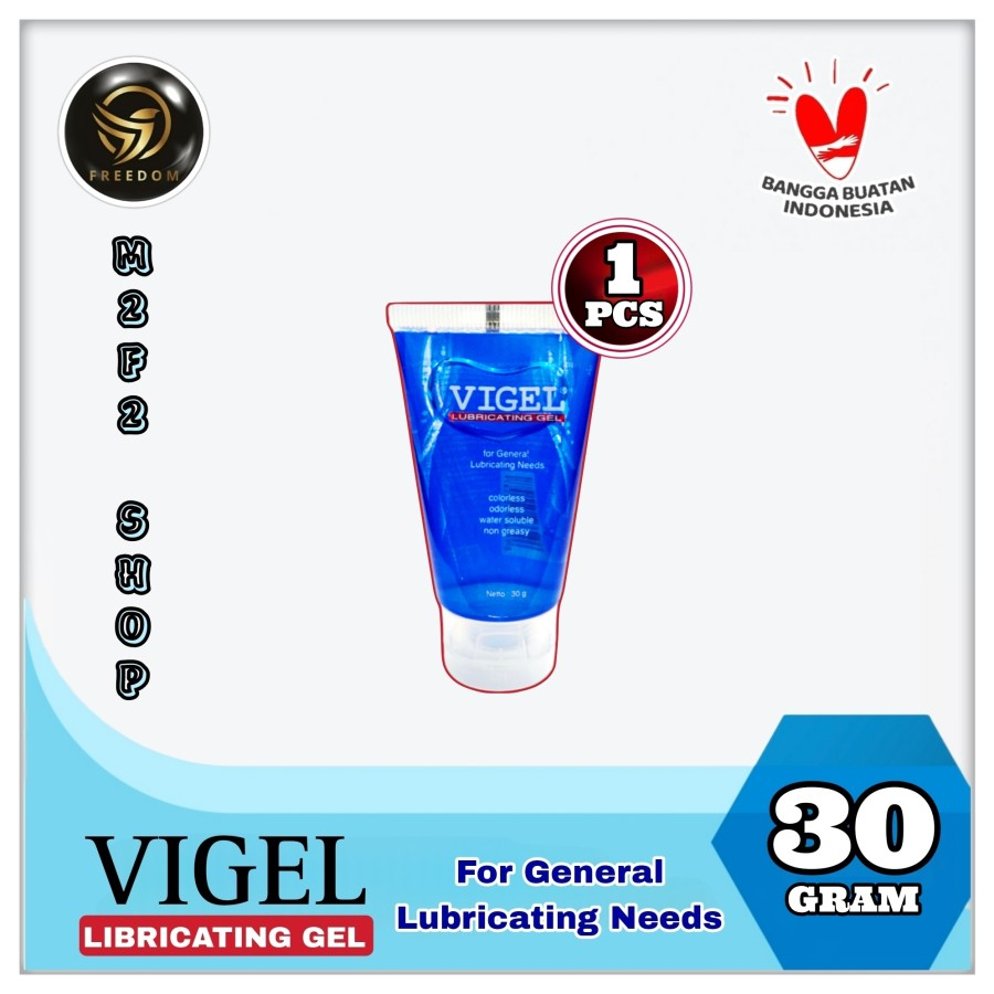 Jual Vigel Lubricating Gel For General | Pelumas Dewasa - 30 gr ...