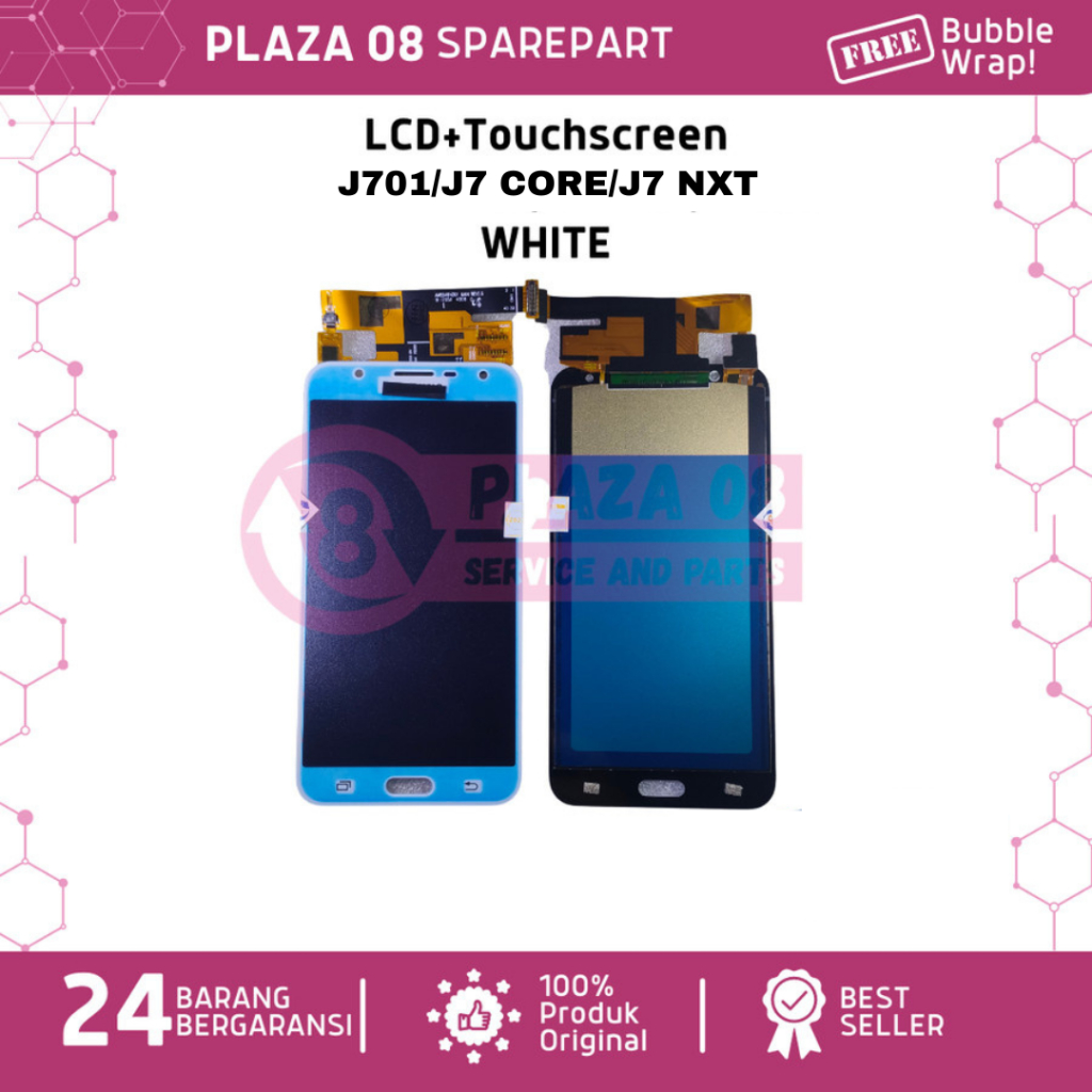 Jual LCD + Touchscreen SAM J701/J7 CORE/J7 NXT (WHITE) | Shopee Indonesia