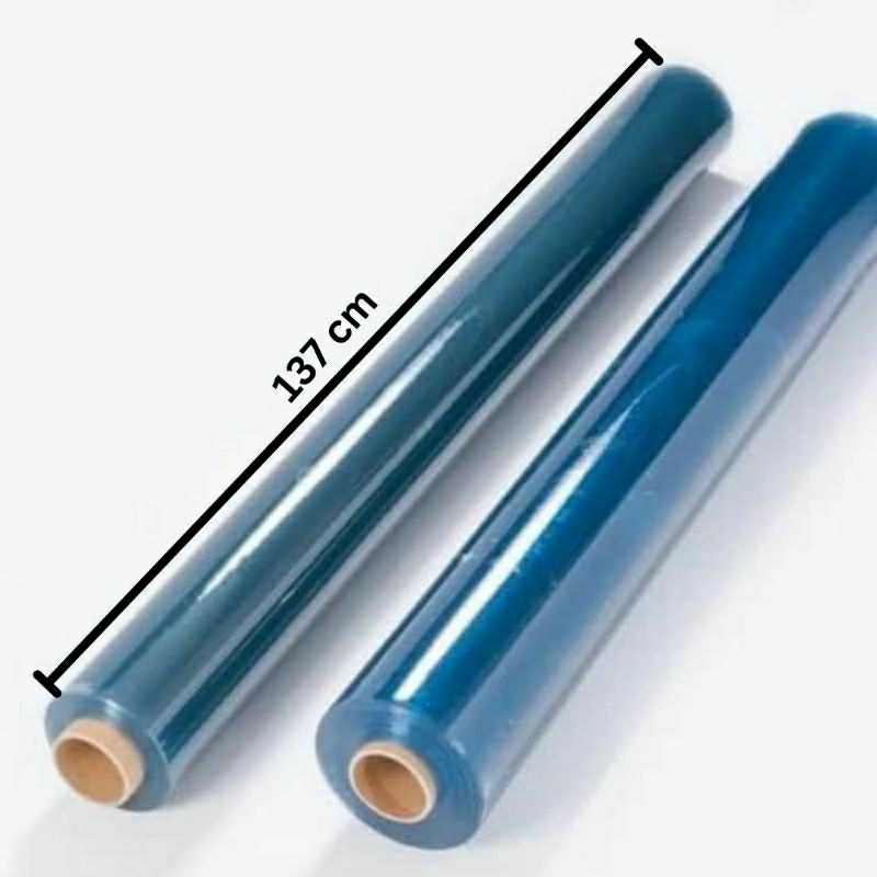 Jual Plastik Mika Bahan PVC Lemes Ketebalan 0.05 x 137 cm x 25 meter ...