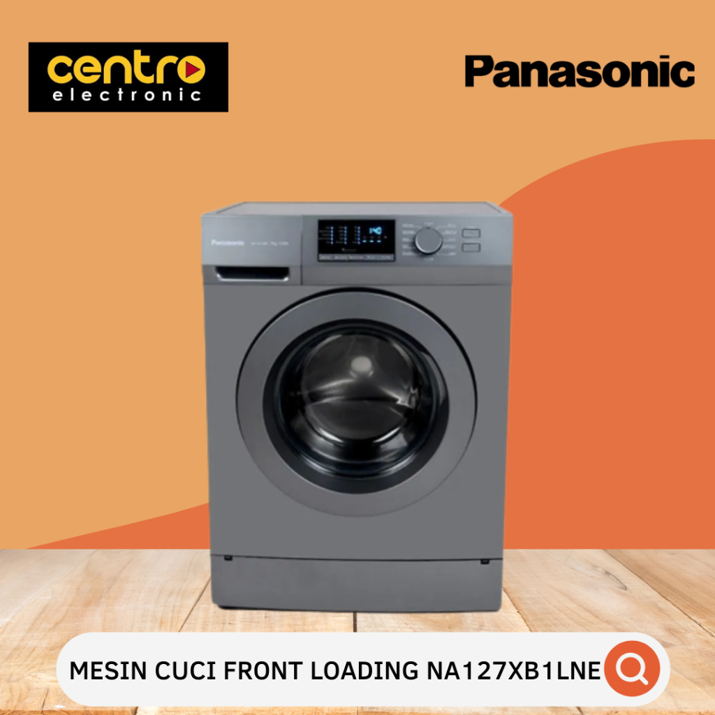 Jual PANASONIC MESIN CUCI FRONT LOADING NA127XB1LNE | Shopee Indonesia