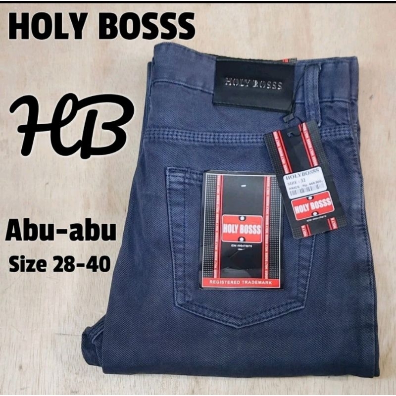 Jual HOLLY BOSS- celana panjang pria standar holly boss premium/celana ...