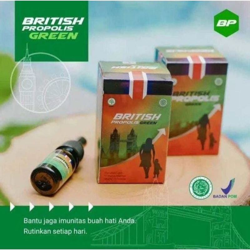 Jual British Propolis Anak Green For Kids Asli Propolis Britis 100% ...