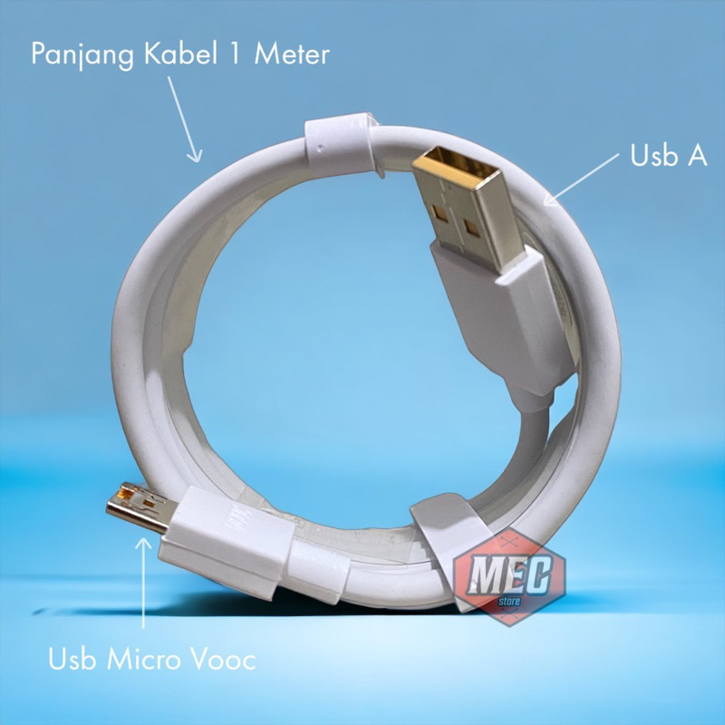 Jual Kabel Data Realme VOOC Micro Usb Fast Charging 20W Original REALME ...