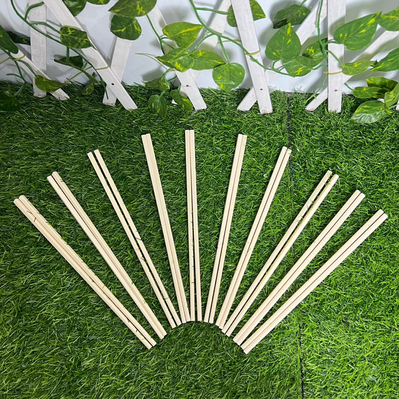 Jual Sumpit Melamin Gading Isi 10pasang (20pcs) / Sumpit Premium High ...