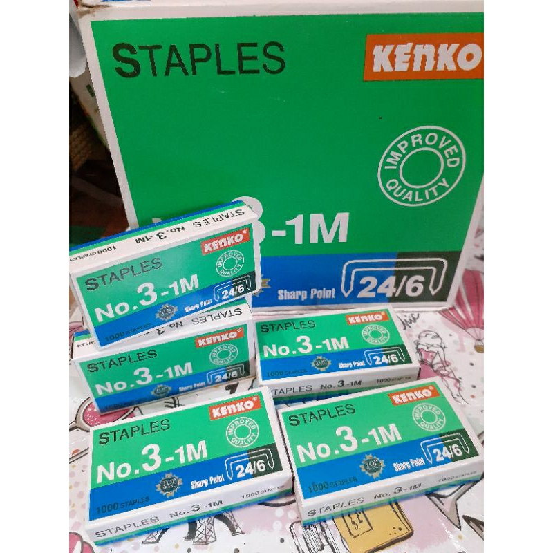 Jual ISI STAPLES BESAR NO.3 KENKO | Shopee Indonesia