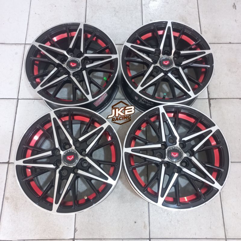 Jual VELG MOBIL RACING | VOSSEN R14 BUAT AVANZA XENIA SIGRA CALYA BRIO SIRION DLL | Shopee Indonesia