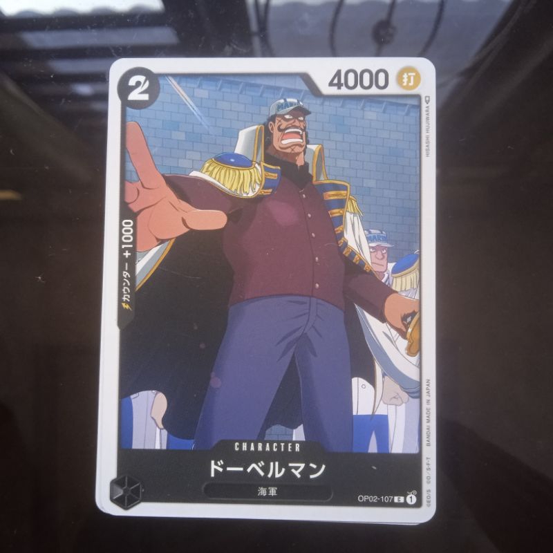 Jual Doberman OP02-107 Japanese One Piece Trading Card Game TCG ...