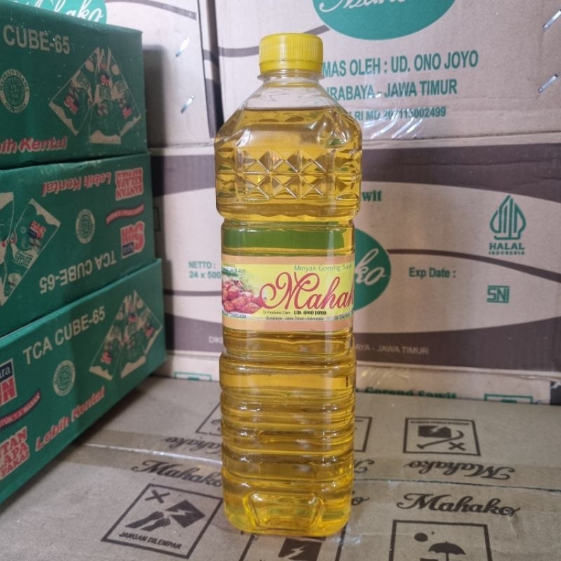 Jual GROSIR Minyak Goreng 1 Liter MAHAKO Minyak Goreng Kemasan Botol 1L | Shopee Indonesia