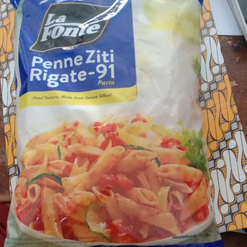 Jual La Fonte Penne Ziti Rigate 450gr | Shopee Indonesia