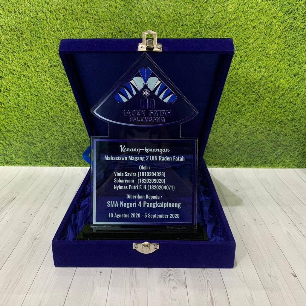 Jual Plakat Magang, PKL, KKN, Plakat Kenang-Kenangan, Ucapan Terima ...