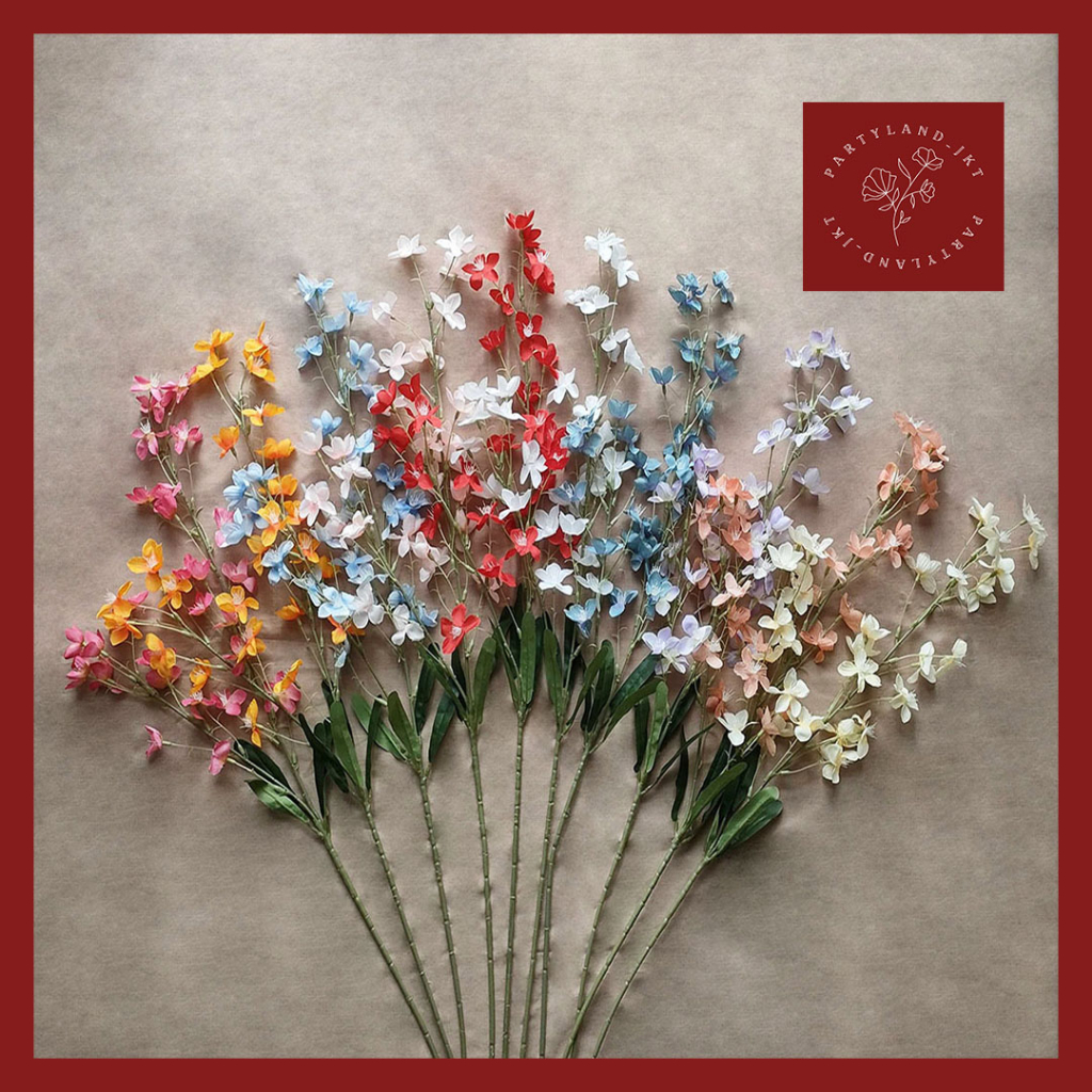 Jual Artificial Peach Blossom Bunga Sakura Bunga Palsu Dekorasi ...