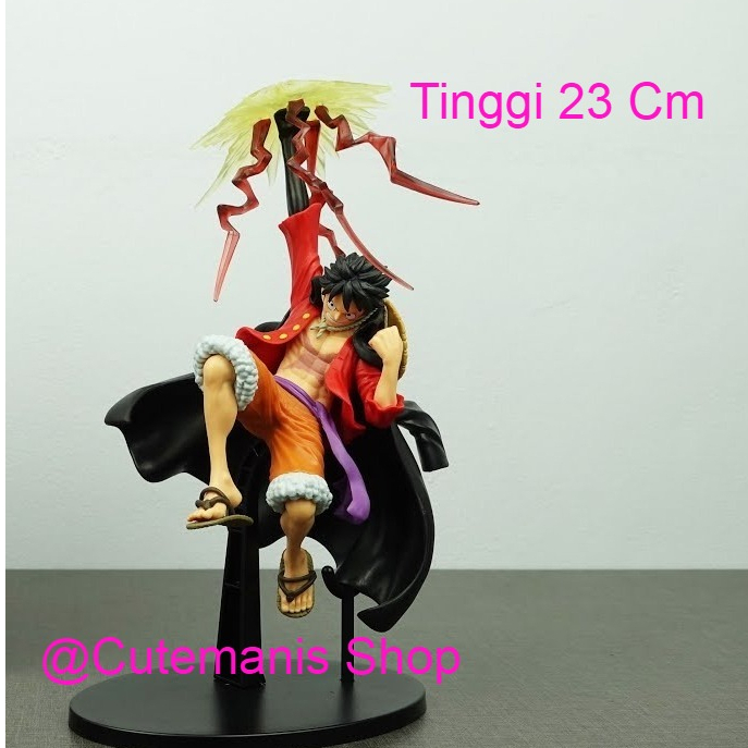 Jual Mainan Figure One Piece Monkey D. Luffy Battle Record | Shopee ...