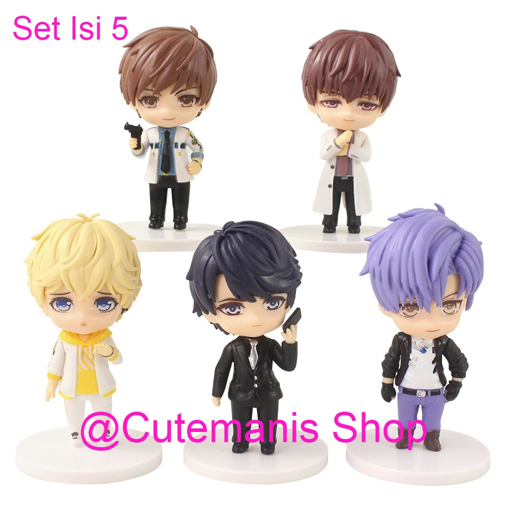 Jual Evol Love figure Anime Kira Zen Simon Set Isi 5 Pcs | Shopee Indonesia