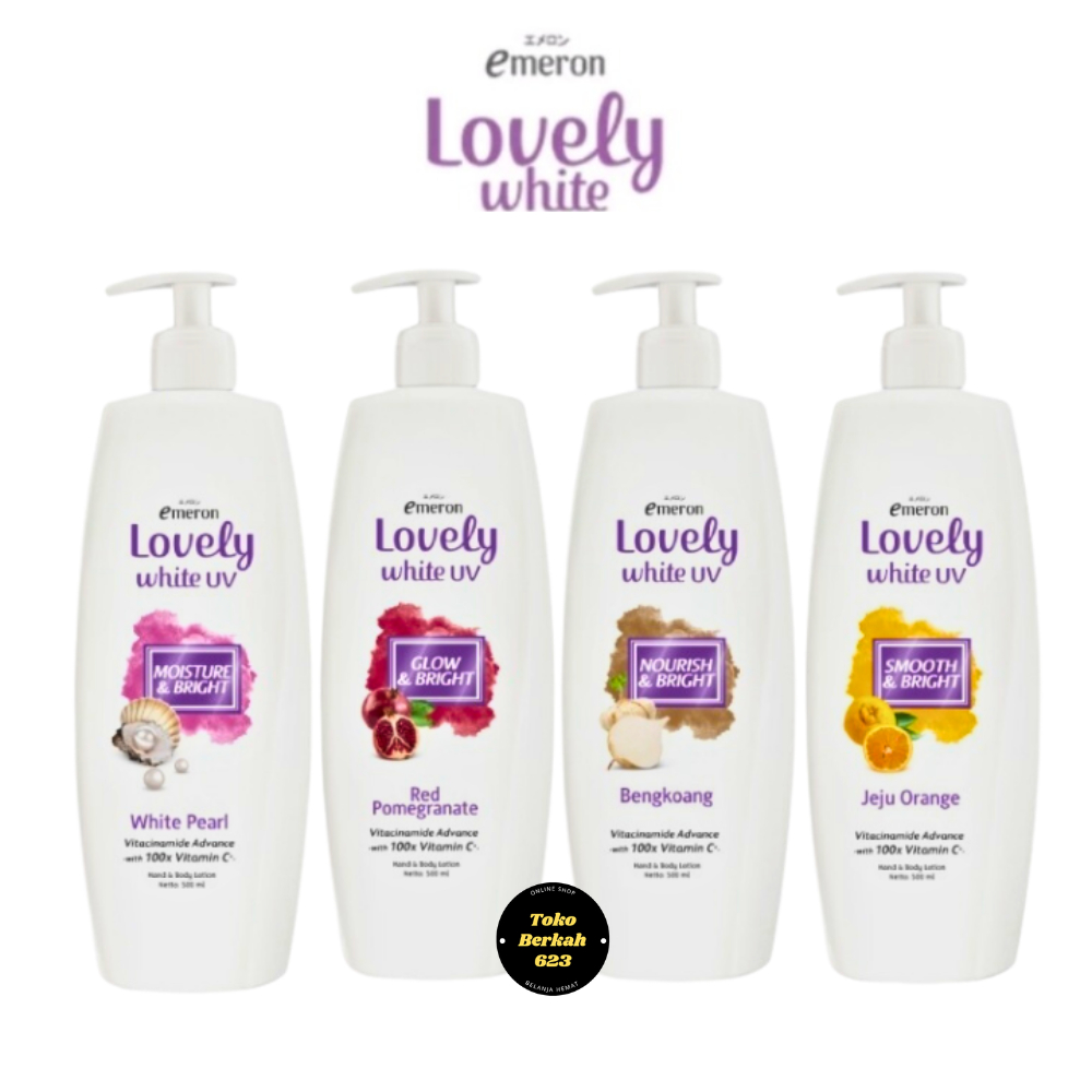 Jual EMERON LOVELY Hand & Body Lotion 500ml | Shopee Indonesia