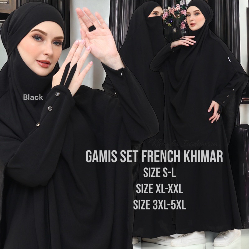 Jual SGM - COD Ariella Syari Gamis Set Khimar Premium BEST SELLER | Gamis Haji dan Umroh | Gamis ...