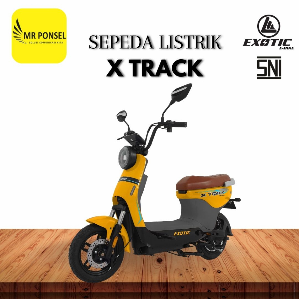 Jual SEPEDA LISTRIK EXOTIC X-TRACK X TRACK Garansi Resmi by Exotic ...