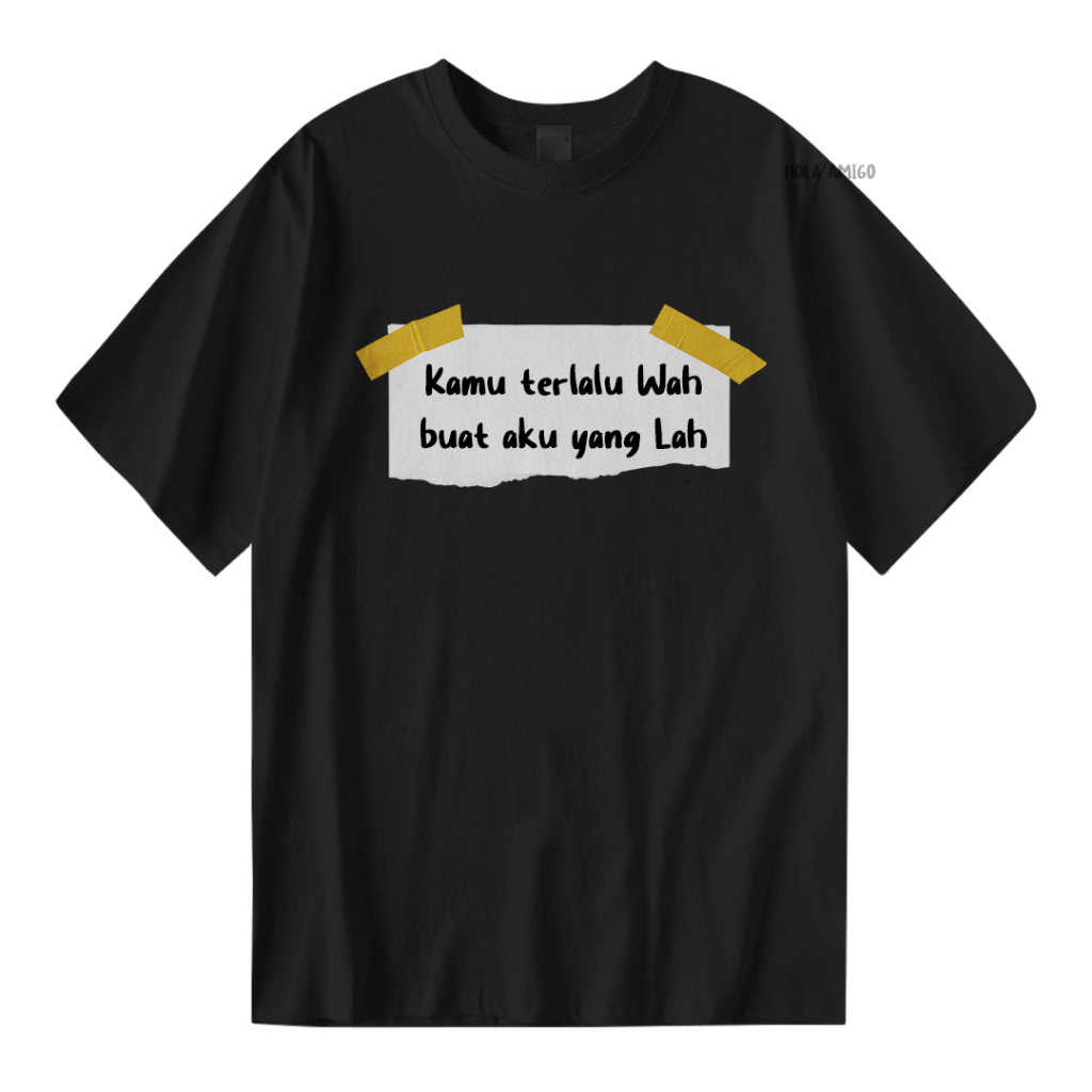 Jual Baju Custom Kaos Kata Kertas / Kaos Kata Kata / Kaos Tulisan ... Jual Baju Custom Kaos Kata Kertas / Kaos Kata Kata / Kaos Tulisan ...