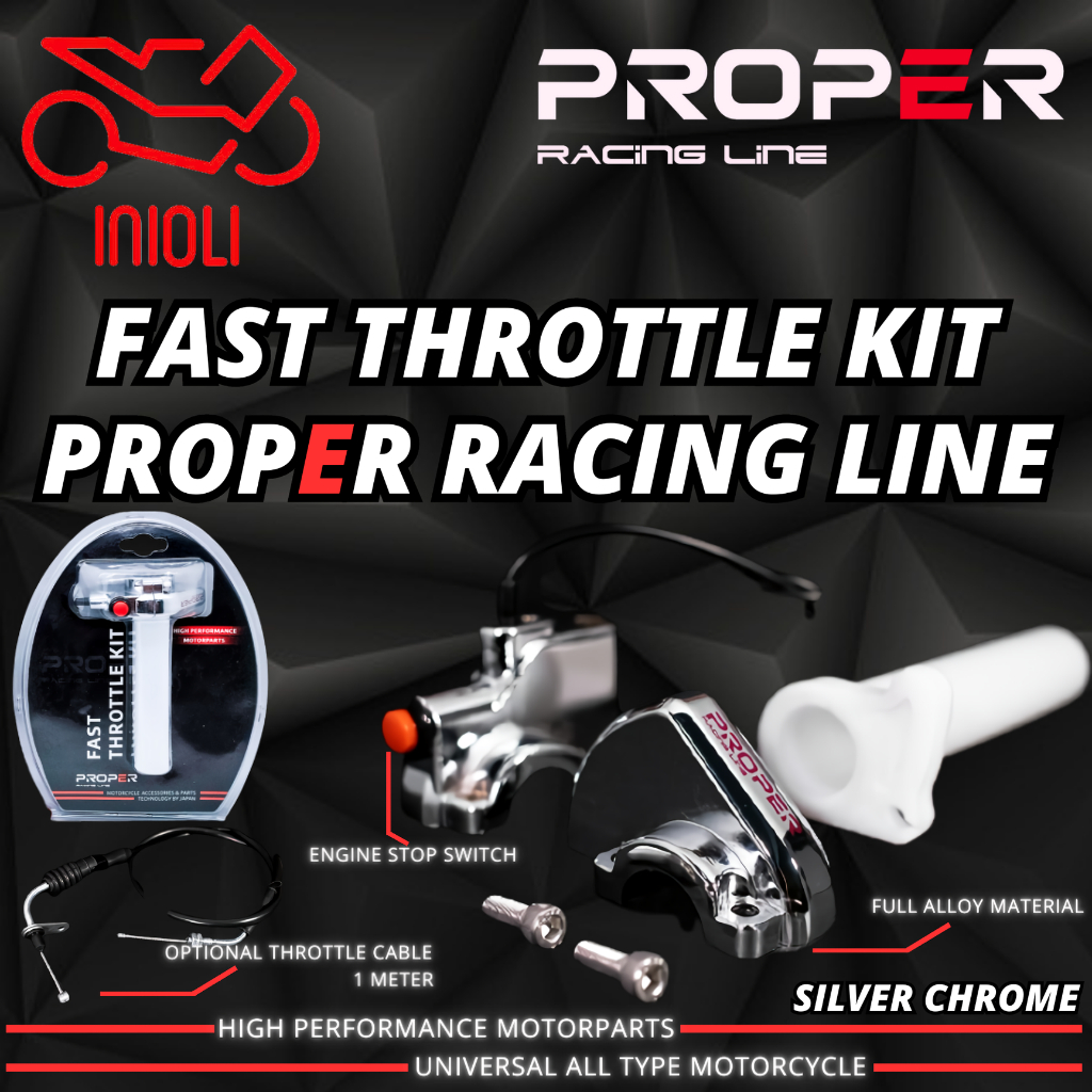 Jual GAS SPONTAN PROPER RACING LINE BEAT SCOOPY VARIO PCX ADV GENIO ...