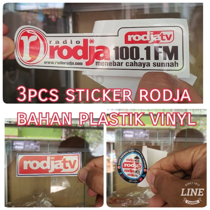 Jual 3pcs sticker rodja terbaru | Shopee Indonesia