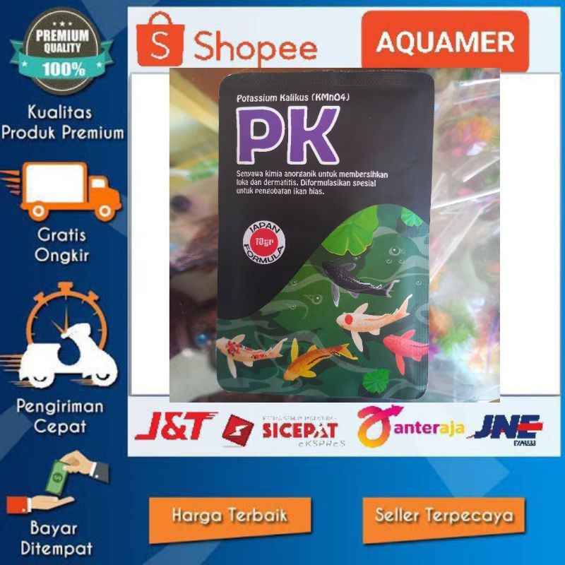 Jual Pk obat ikan hias / obat pk bubuk khusus ikan 5g | Shopee Indonesia