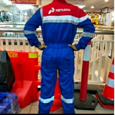 Jual COVERALL PERTAMINA / WEARPACK BORDIR NOMEX DUPONT ORIGINAL ...