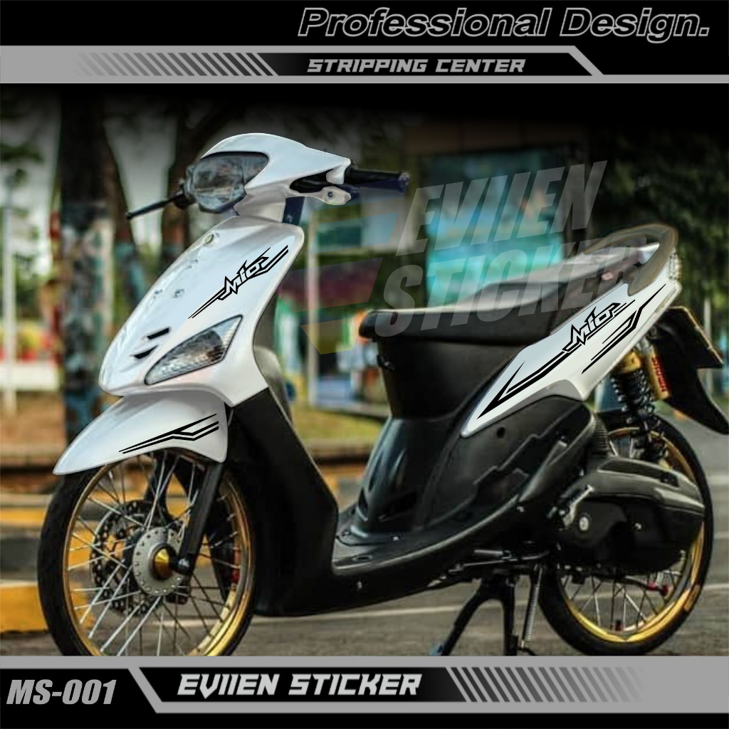 Jual Striping Mio Sporty / Striping Mio Smile Simple Elegant Cutting ...