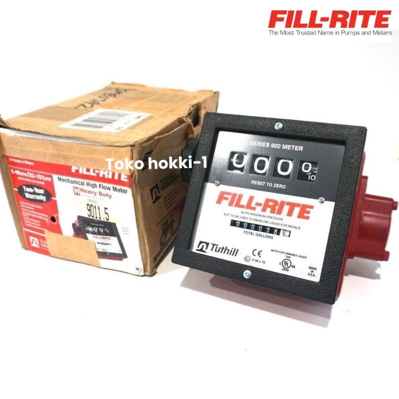 Jual FLOW METER FILL RITE TUTHIL ASLI SERIES 900 1.5 INCH | Shopee ...