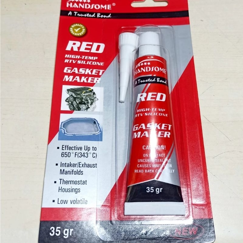 Jual LEM / RED KASKET SILIKON LEM PACKING SILIKON GASKET MAKER | Shopee ...