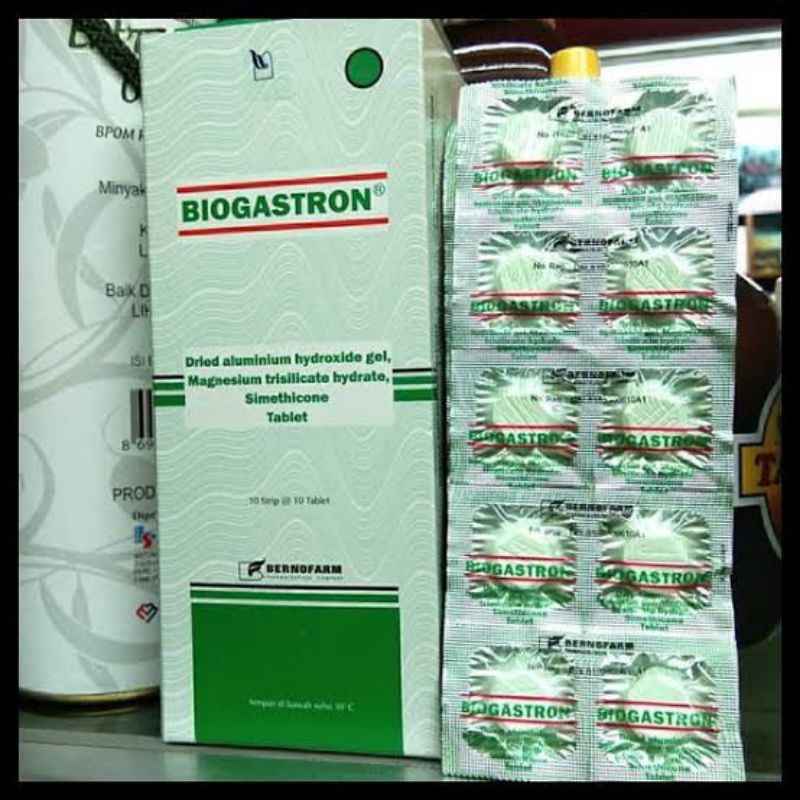 Jual Biogastron Tablet 1 Strip | Obat Maag | Shopee Indonesia