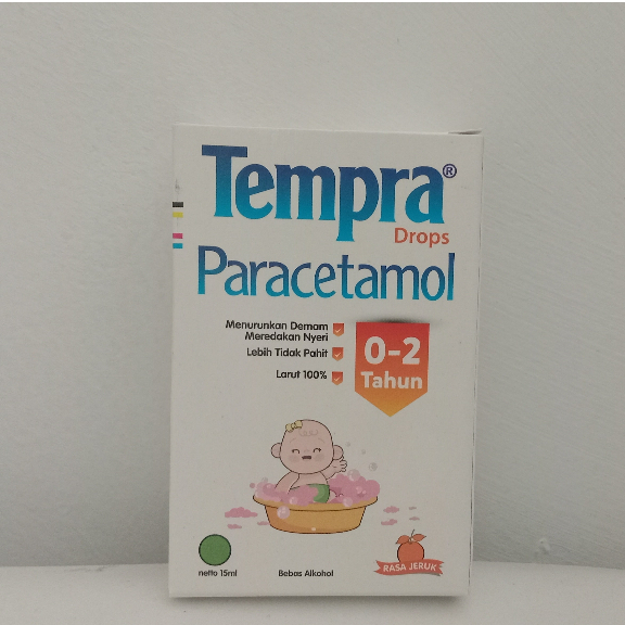 Jual Obat Turun Panas Bayi dan Balita Tempra drops Paracetamol 15 ml ...