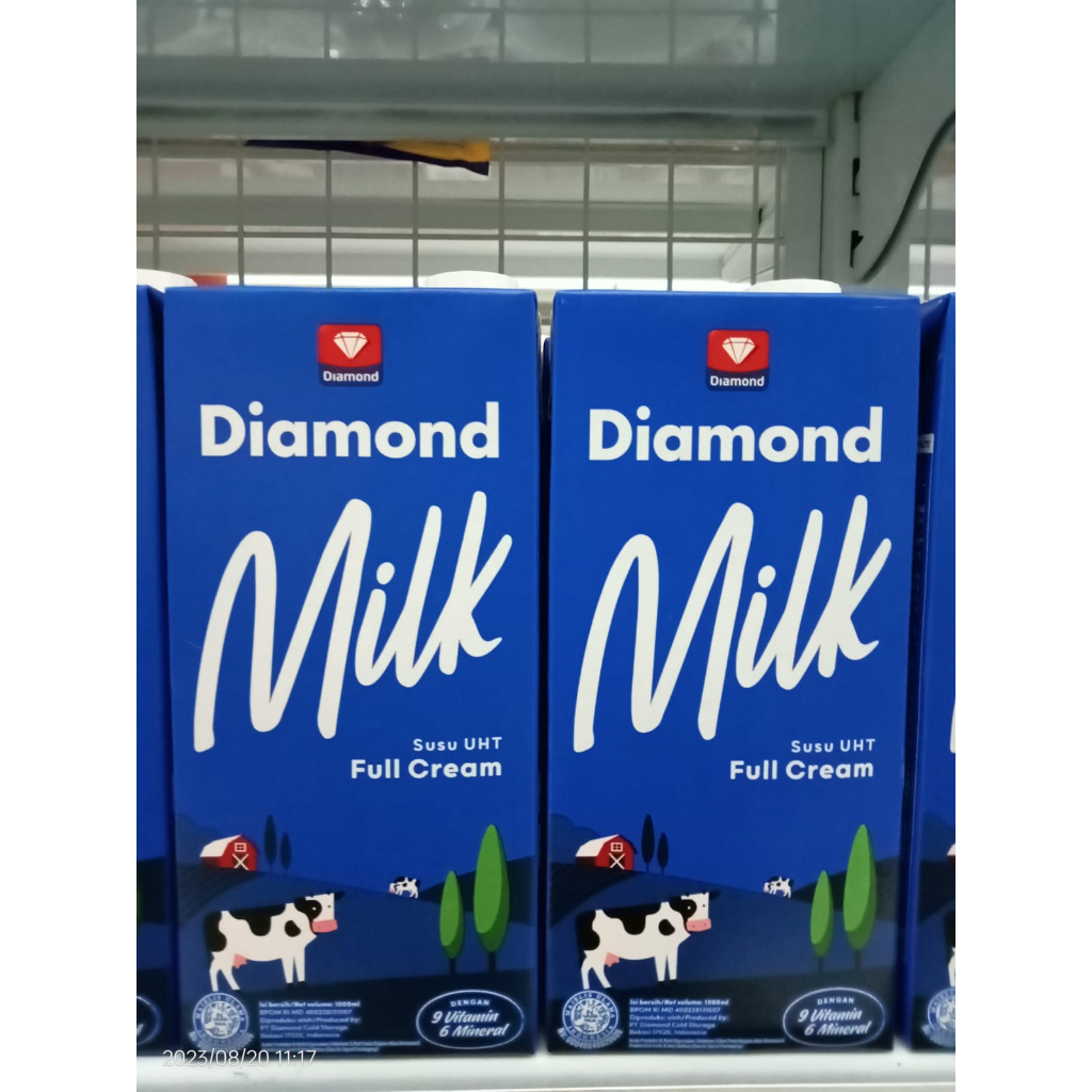 Jual Diamond Susu UHT Full Cream 1 Liter | Shopee Indonesia