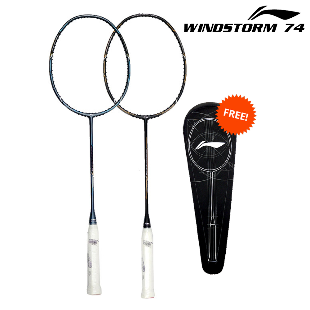 Jual Raket Bulutangkis Badminton Original LINING WINDSTORM NANO 74 ...