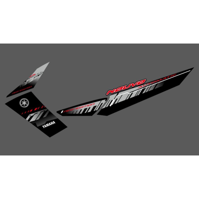 Jual Striping sticker nouvo z neo edition transparan custame | Shopee ...