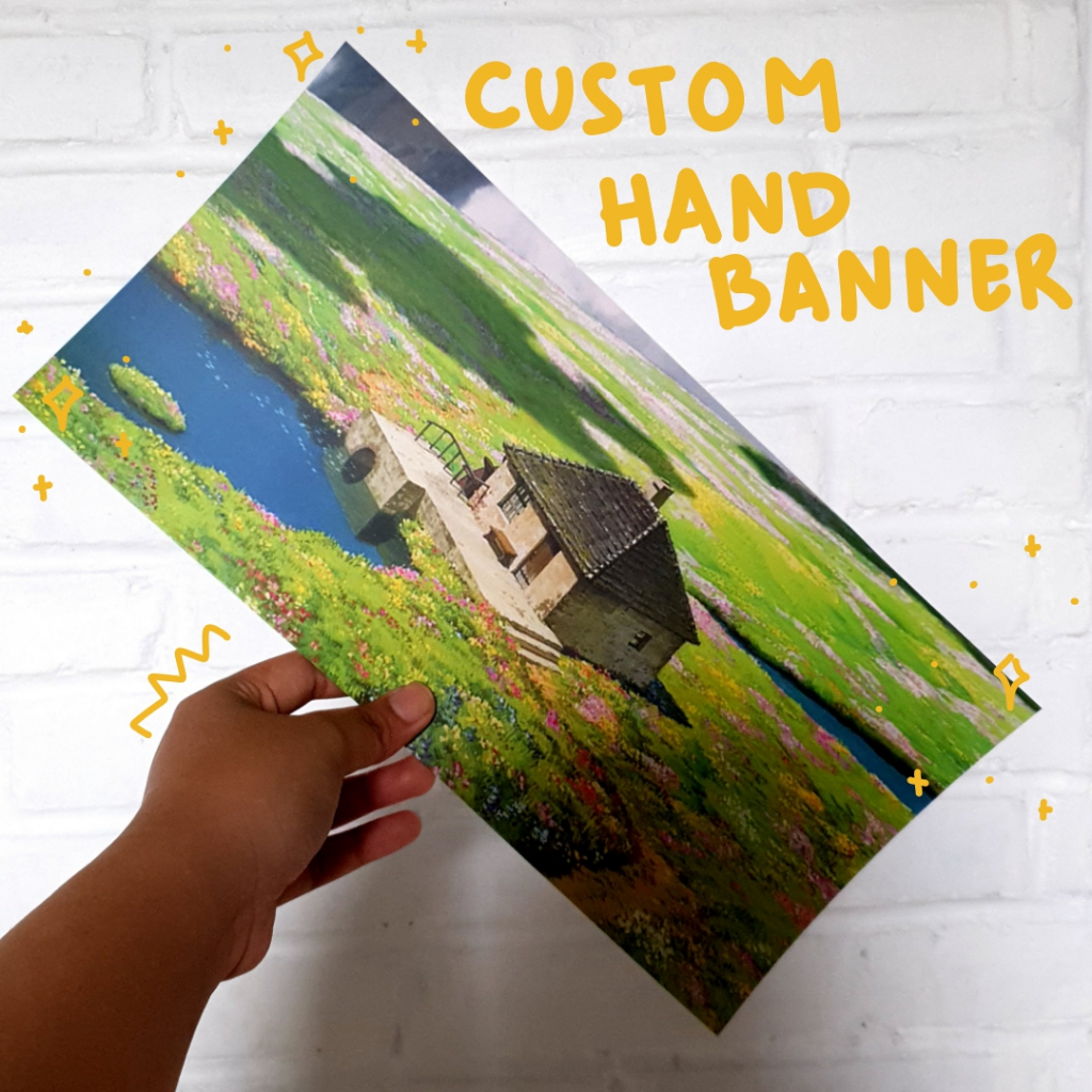 Jual [COD] [Baca Deskripsi] CETAK HAND BANNER / CUSTOM HANDBANNER ...