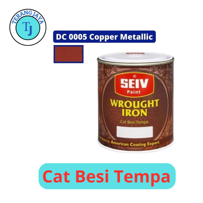 Jual Cat Seiv / Cat Besi Tempa Seiv Copper Metallic 1kg | Shopee Indonesia