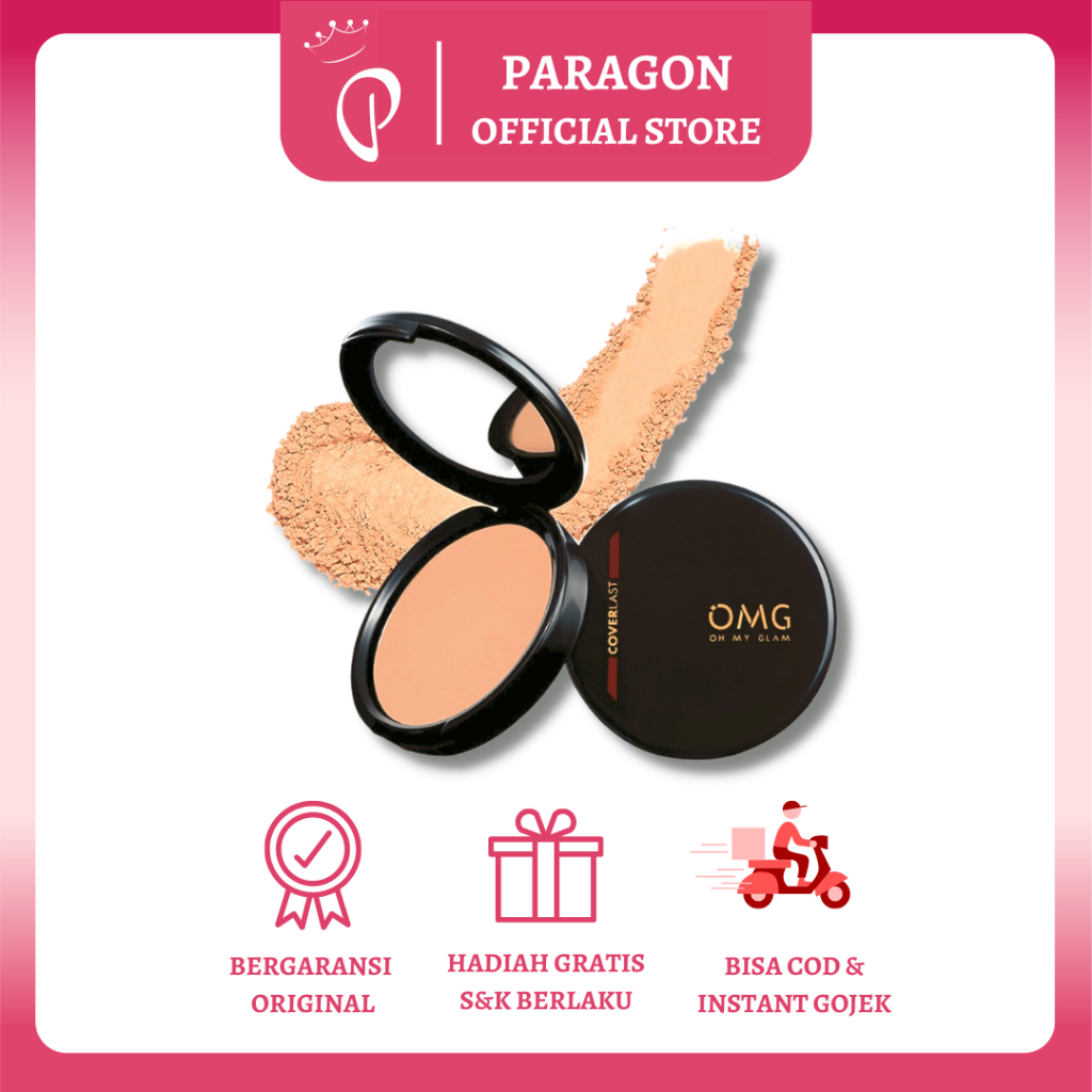 Jual OMG Oh My Glam Coverlast Two Way Cake 12gr - Bedak Padat Kontrol ...