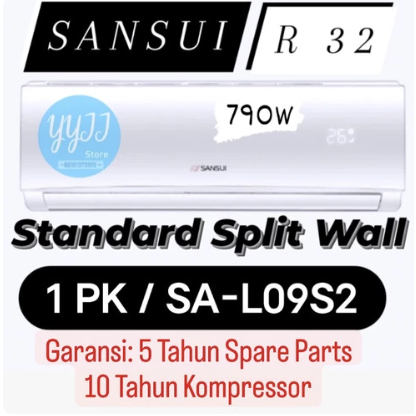 Jual AC SANSUI JAPAN Standard 1PK SA-L09S2 L09S2 L9S2 / SA-S09LL ...