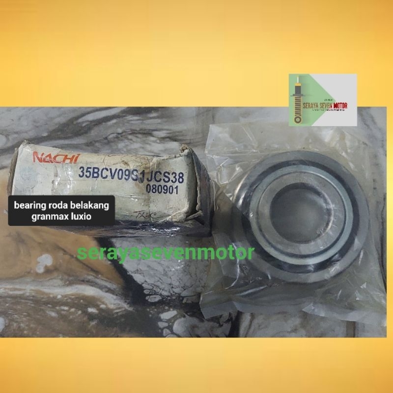 Jual bearing roda belakang daihatsu gran max luxio nachi original nos | Shopee Indonesia