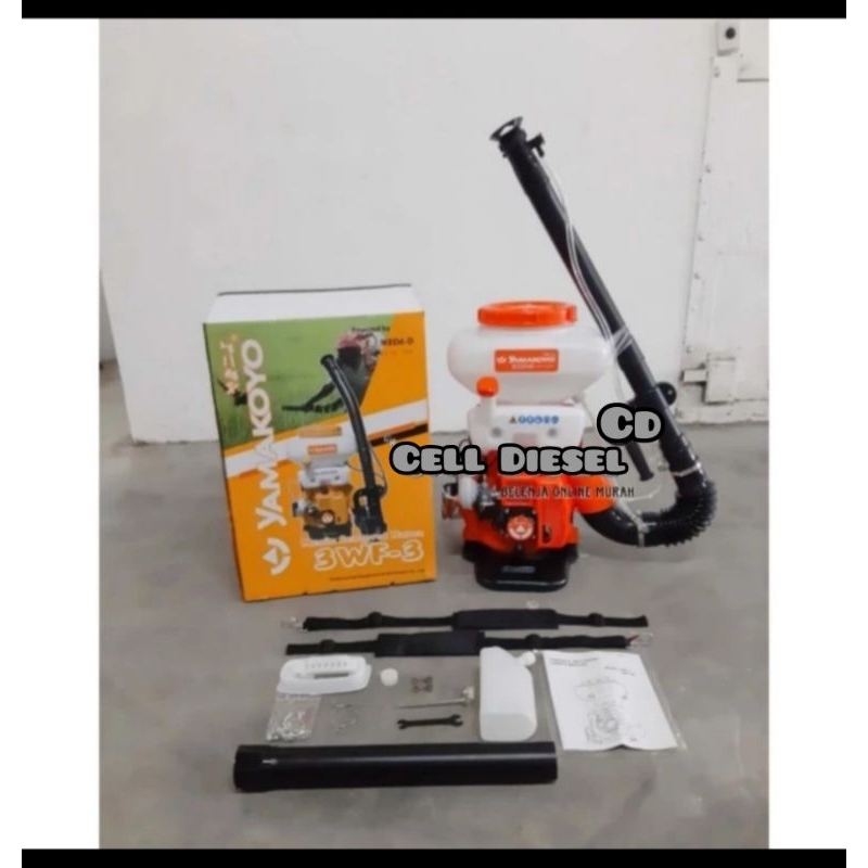 Jual Mist Blower YAMAKOYO mesin penyemprot pertanian untuk hama 3WF-3 | Shopee Indonesia