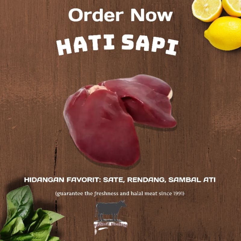 Jual ATI SAPI 500 GRAM PREMIUM FRESH BUKAN FROZEN (DIJAMIN HALAL ...
