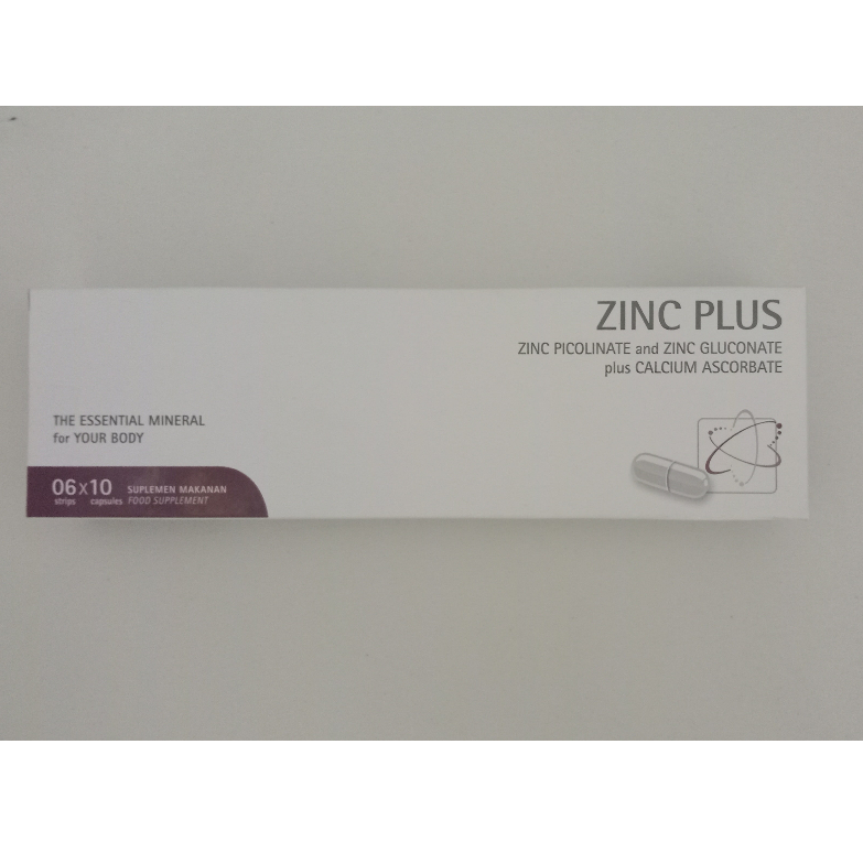 Jual Suplemen Zink Plus Strip isi 10 Tablet | Shopee Indonesia