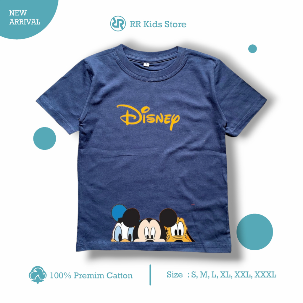 Jual RR,Kids Baju Kaos Distro Anak Laki Laki Kaos Anak Disny Catoon ...