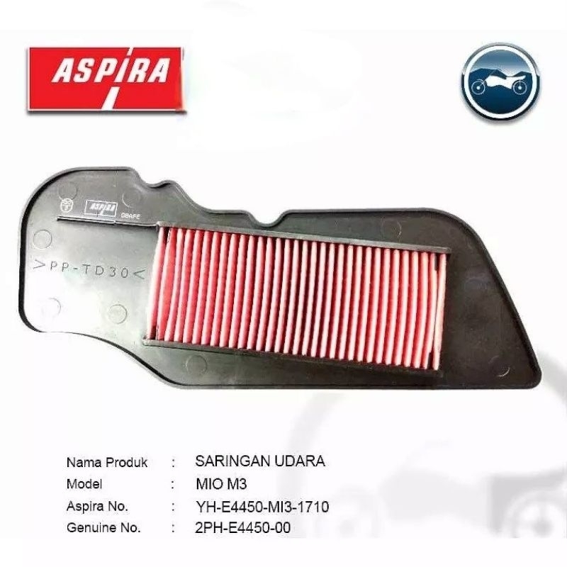 Jual Filter Udara , Saringan Udara Motor Yamaha Mio M3 Mio S Mio Z Soul ...