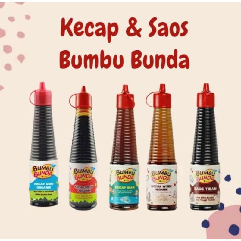 Jual KECAP & SAOS BUMBU BUNDA | Shopee Indonesia