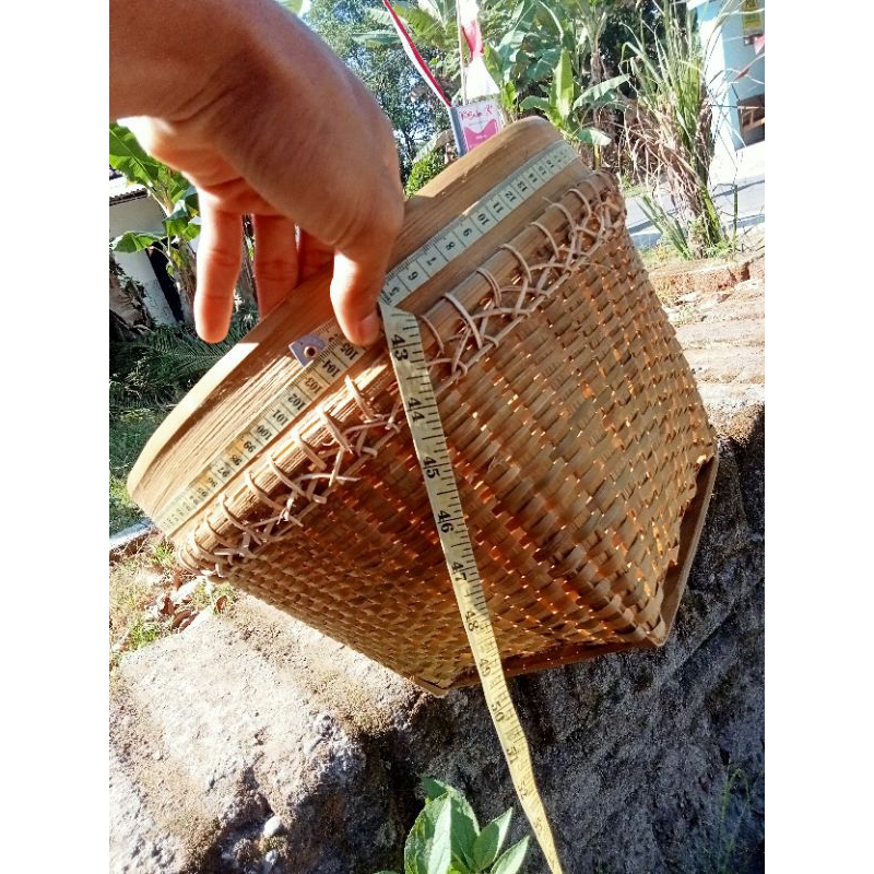 Jual Tenggok | Rinjing | Donak Anyaman Bambu Tumpang Sari | Shopee ...